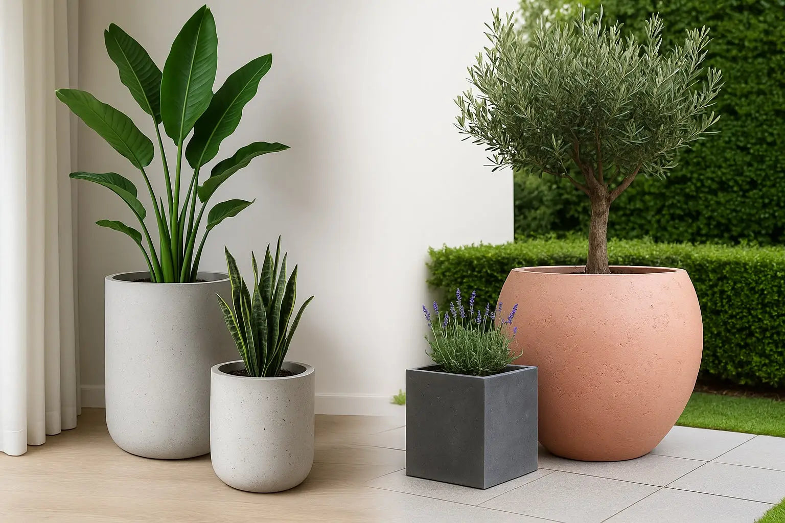 Large Plant Pots & Tree Planters UK | Reinforced Designs